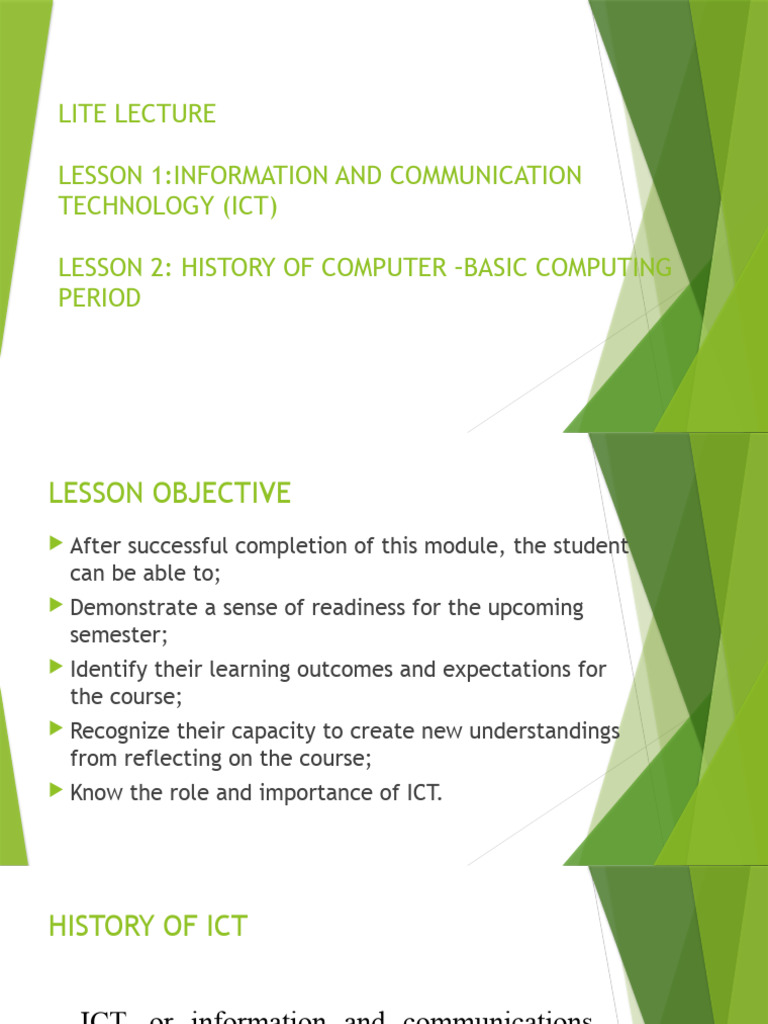 Lite Lecture Week 1 3 | PDF | Integrated Circuit | Information Technology