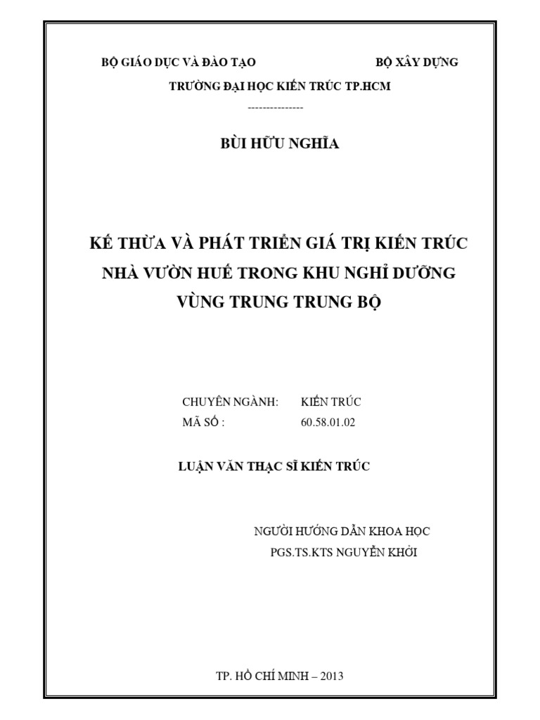 Bui Huu Nghia | PDF