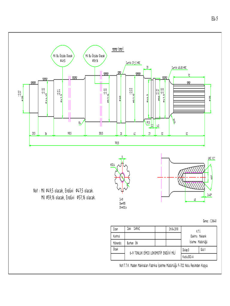 Teknik Resimler | PDF