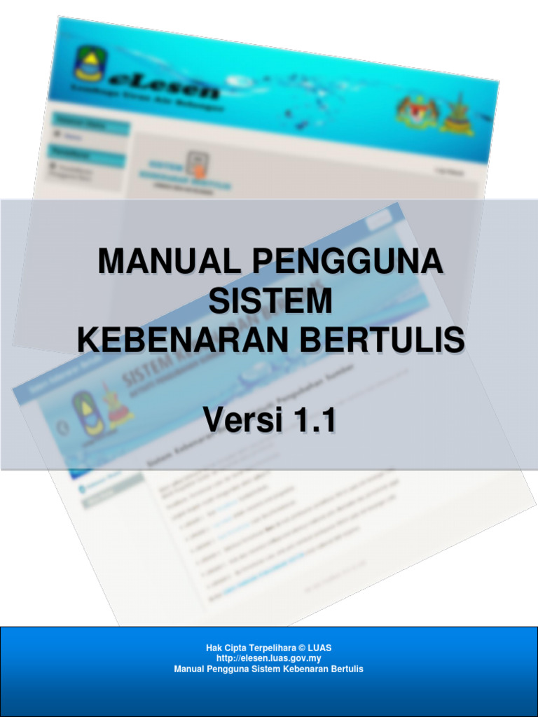 Manual Pengguna SKAPS | PDF | Komputer
