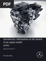 Mercedes-Benz M 254 Engine Overview | PDF | Turbocharger | Engines