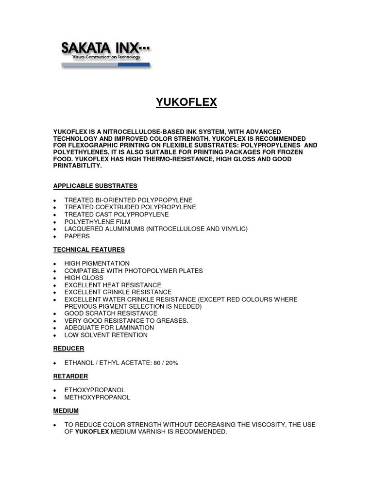 Sakata Inks | PDF | Ink | Industrial Processes