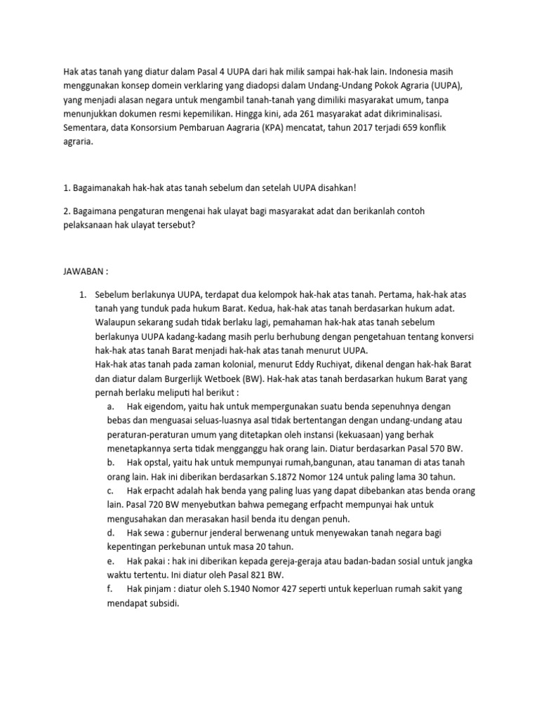 Diskusi.3 Administrasi Pertanahan | PDF