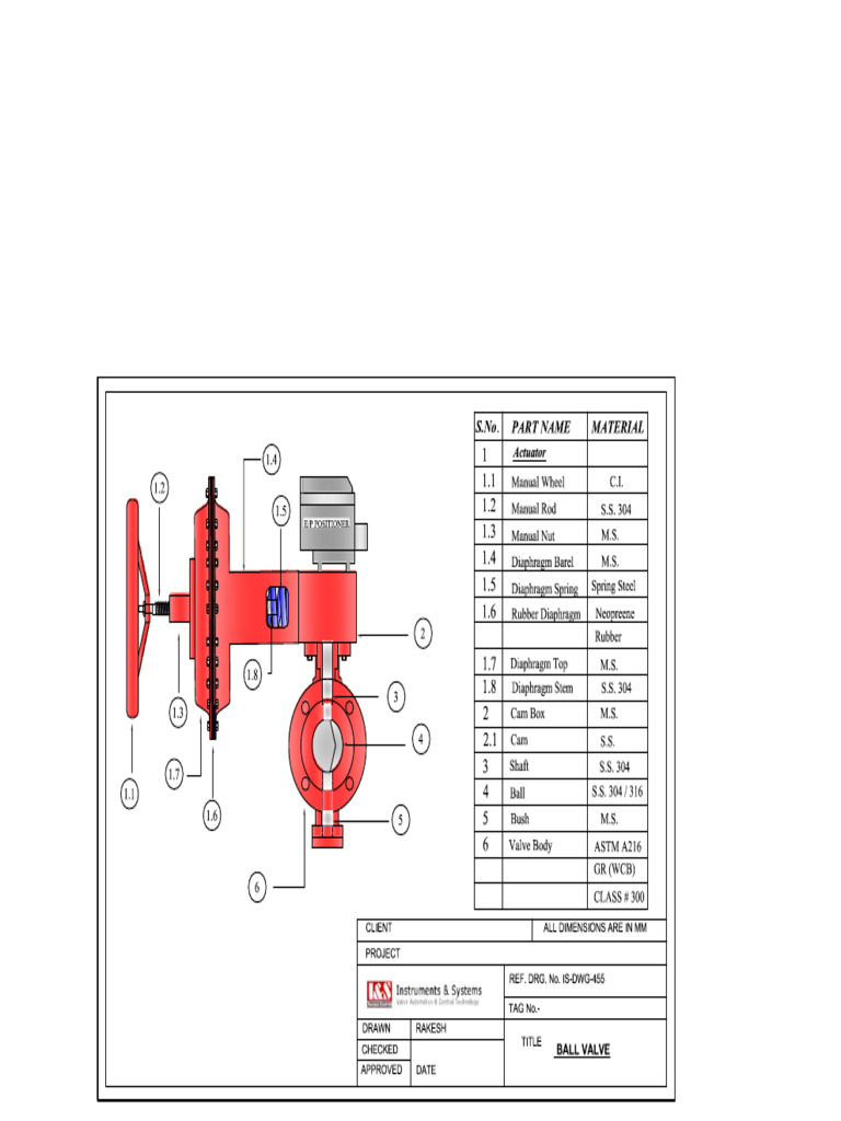 V Notch Ball Valve | PDF | Valve | Machines