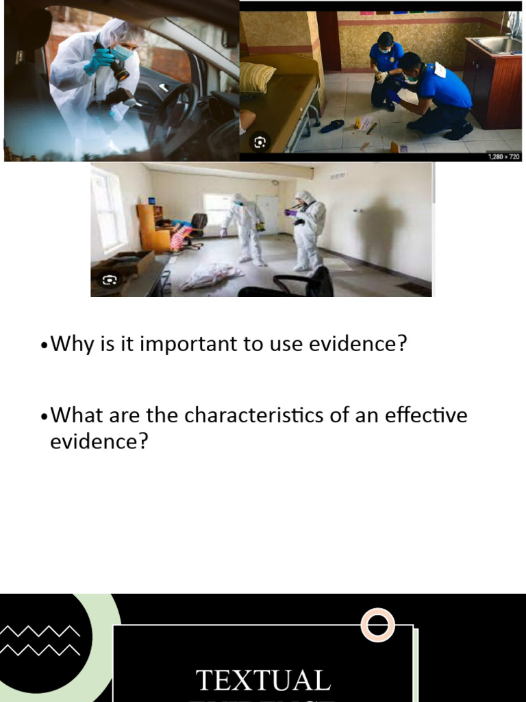 Lesson8 Textual Evidence | PDF