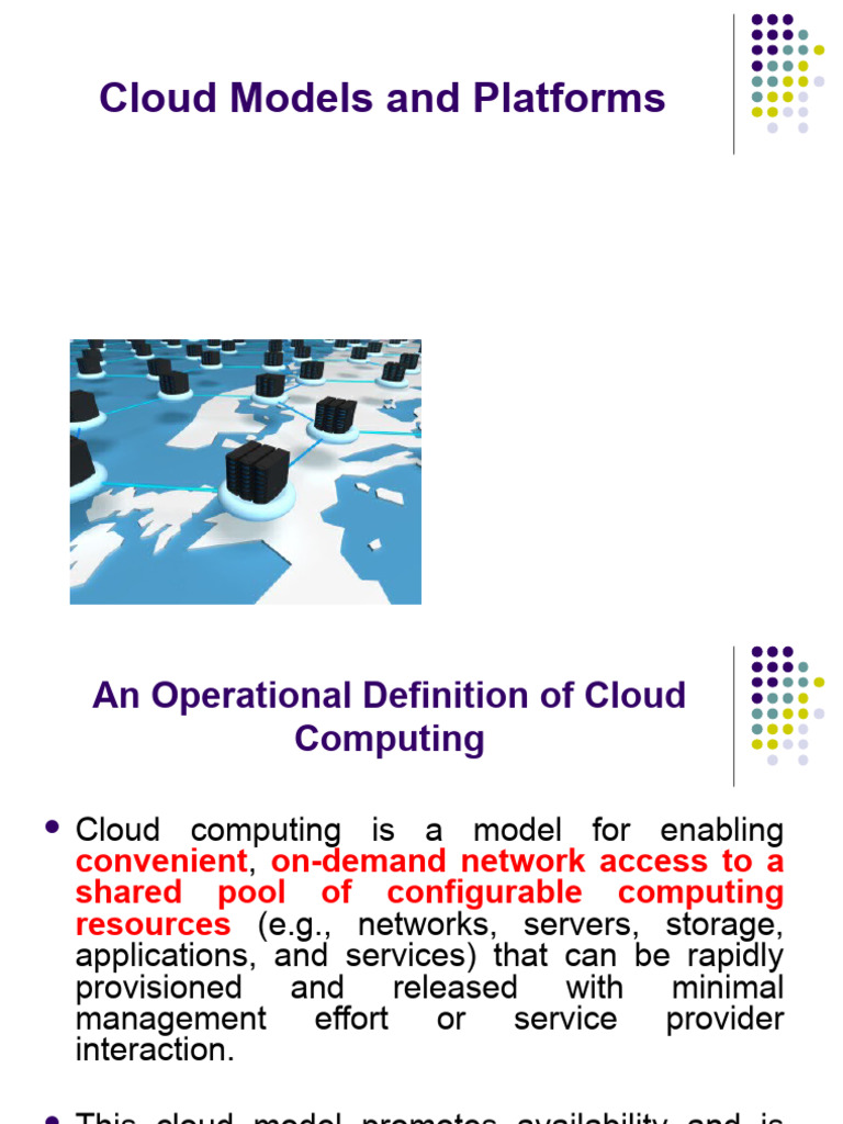 Chapter 5 Cloud Computing | PDF | Cloud Computing | Software As A Service