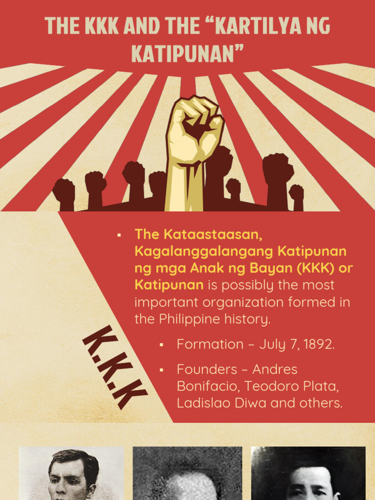 The KKK and The Kartilya NG Katipunan | PDF | Philippines | Spanish East Indies
