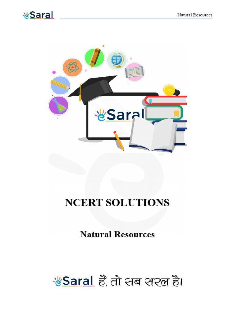 NCERT Natural Resources Guide | PDF | Atmosphere | Atmosphere Of Earth