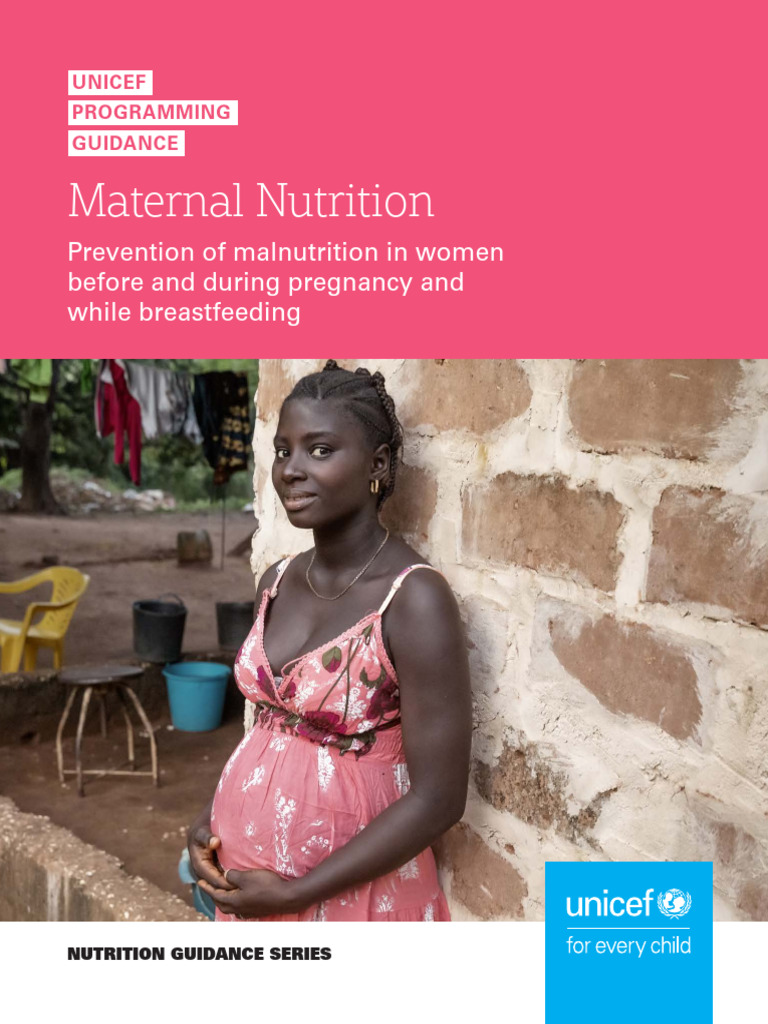 Maternal Nutrition Guidance | PDF | Malnutrition | Body Mass Index