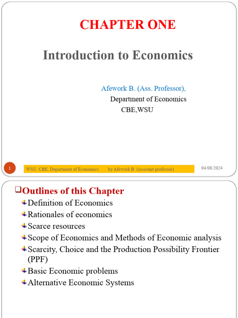 Economics 1&2 | PDF | Elasticity (Economics) | Demand