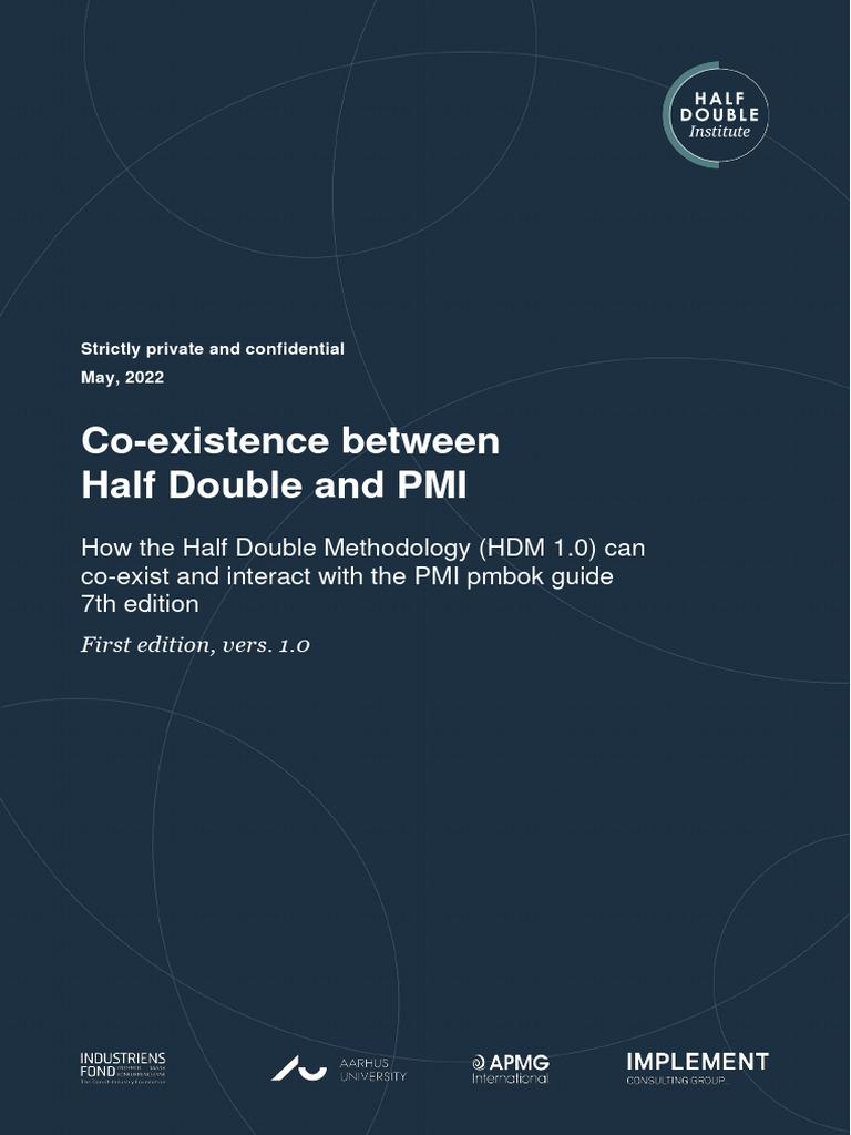 Coexistence Half Double & PMI | PDF | Agile Software Development | Project Management