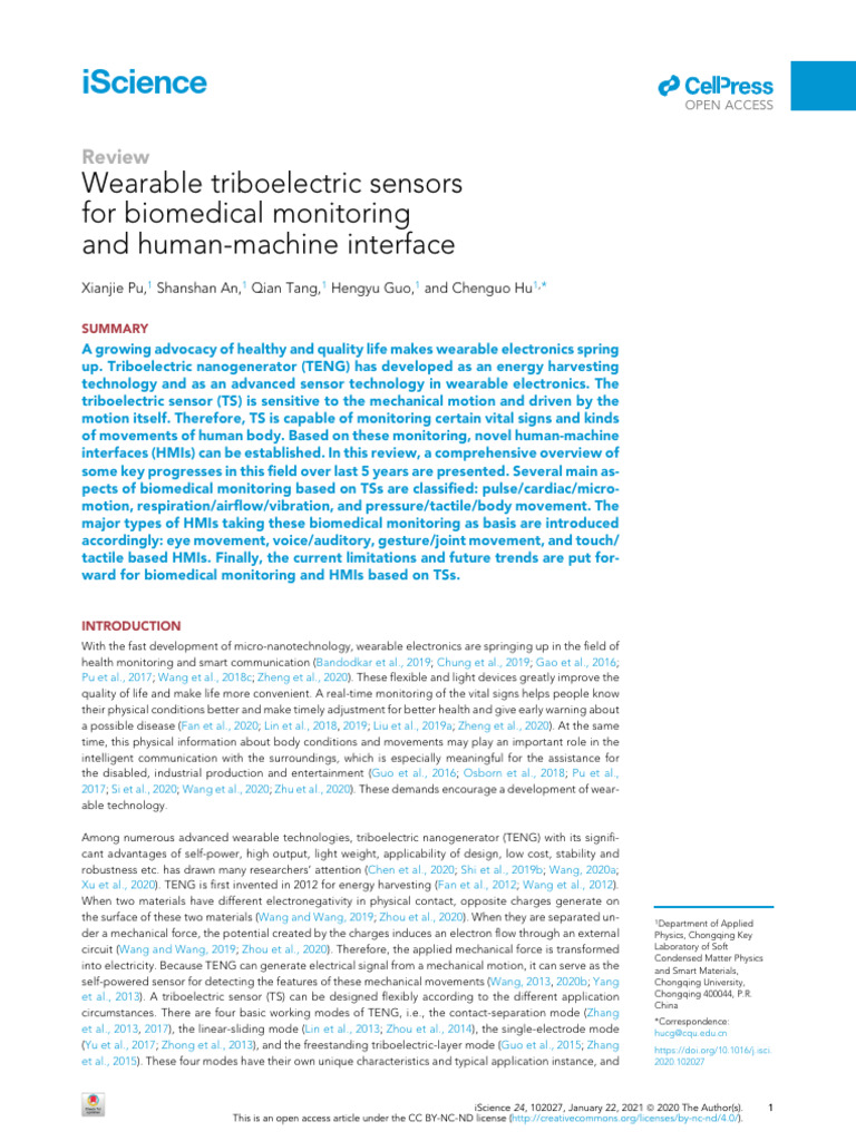 Terbo-Electric Sensors | PDF