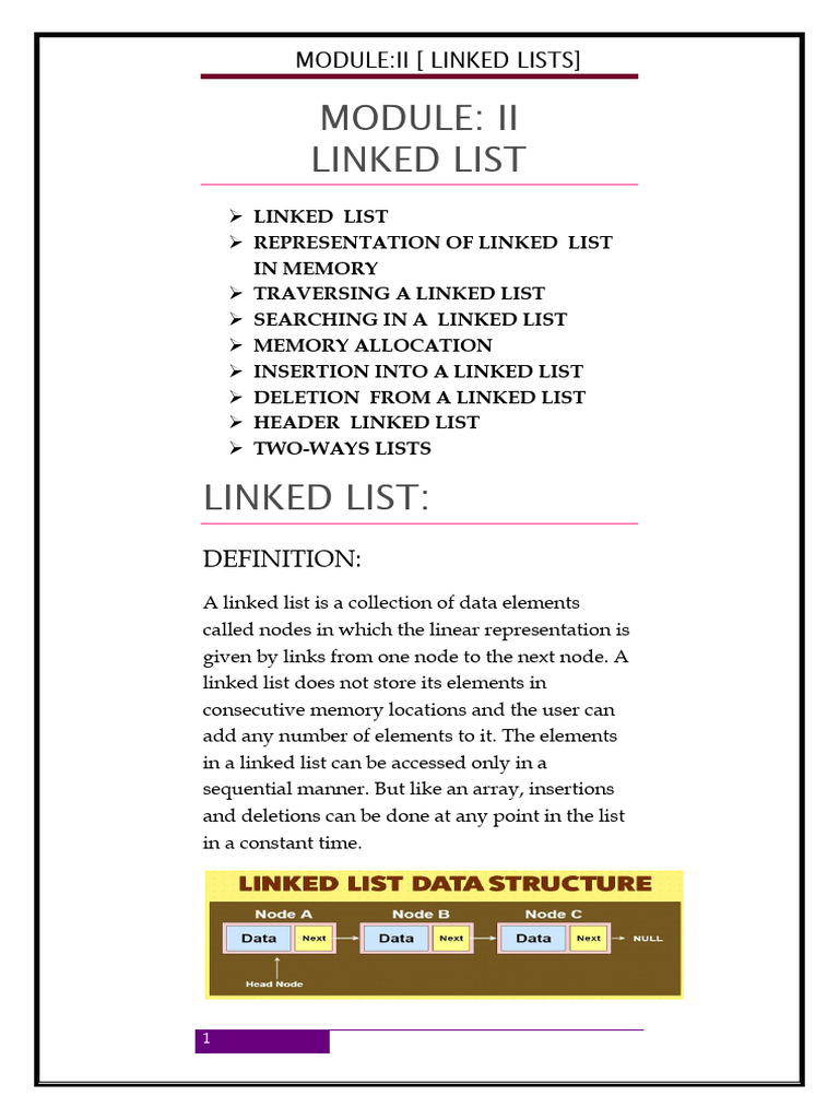 Module Ii Notes | Download Free PDF | Pointer (Computer Programming ... Module Ii Notes | Download Free PDF | Pointer (Computer Programming ...