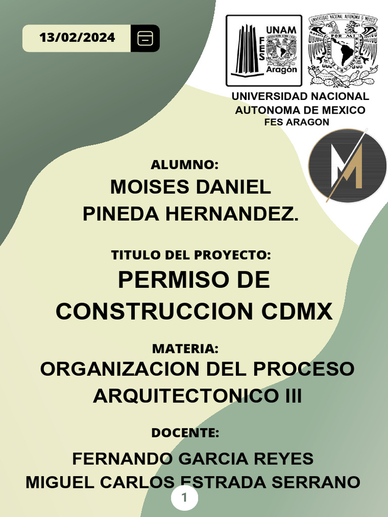 Requisitos para Permiso de Construcción CDMX | PDF | Derecho