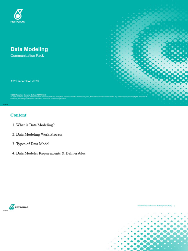 Data Modeling Comm Pack External | Download Free PDF | Databases | Data Model