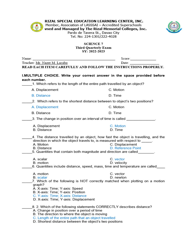 Grade 7 Science-3rd Quarter - LACABO | PDF | Waves | Electromagnetic ...