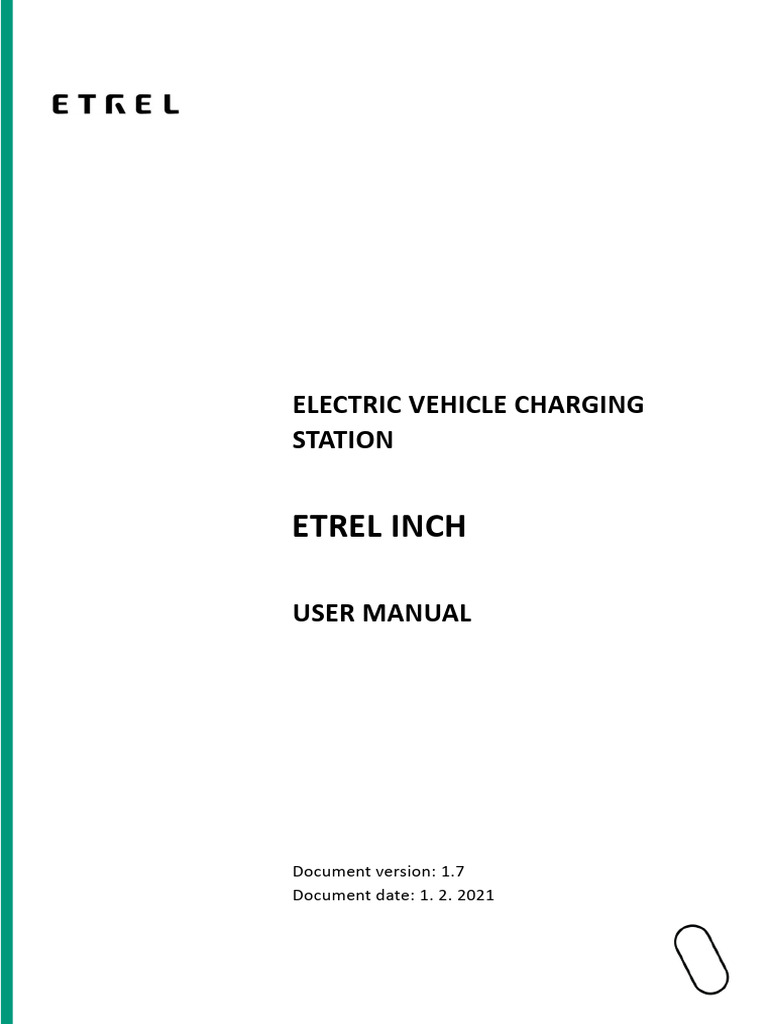 Etrel INCH User Manual | PDF | Ip Address | Computer Network