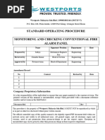 Fire Alarm System SOP Guide | PDF | Safety | Occupational Safety And Health