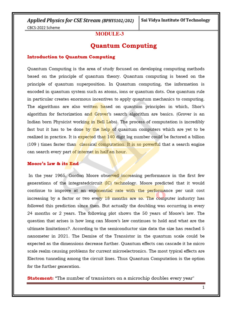 Bphys102 Mod1 5azdocuments - in 45 95 | PDF | Superconductivity | Electrical Resistivity And ...