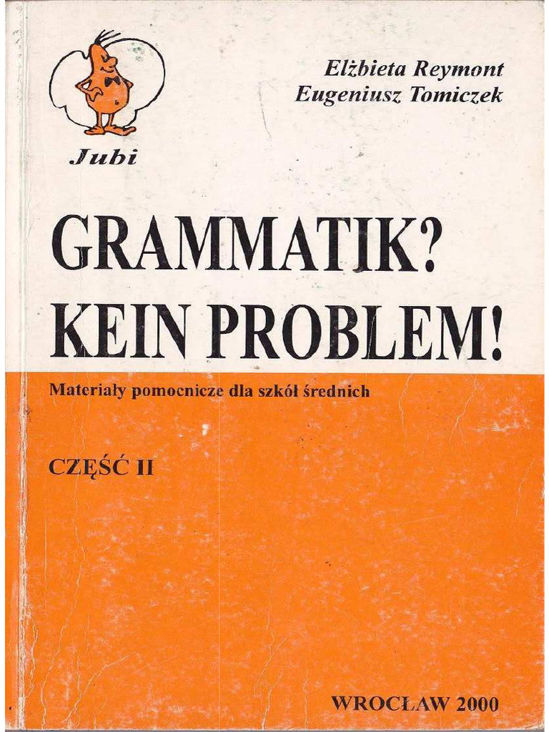 Grammatik. Kein Problem 2 | PDF