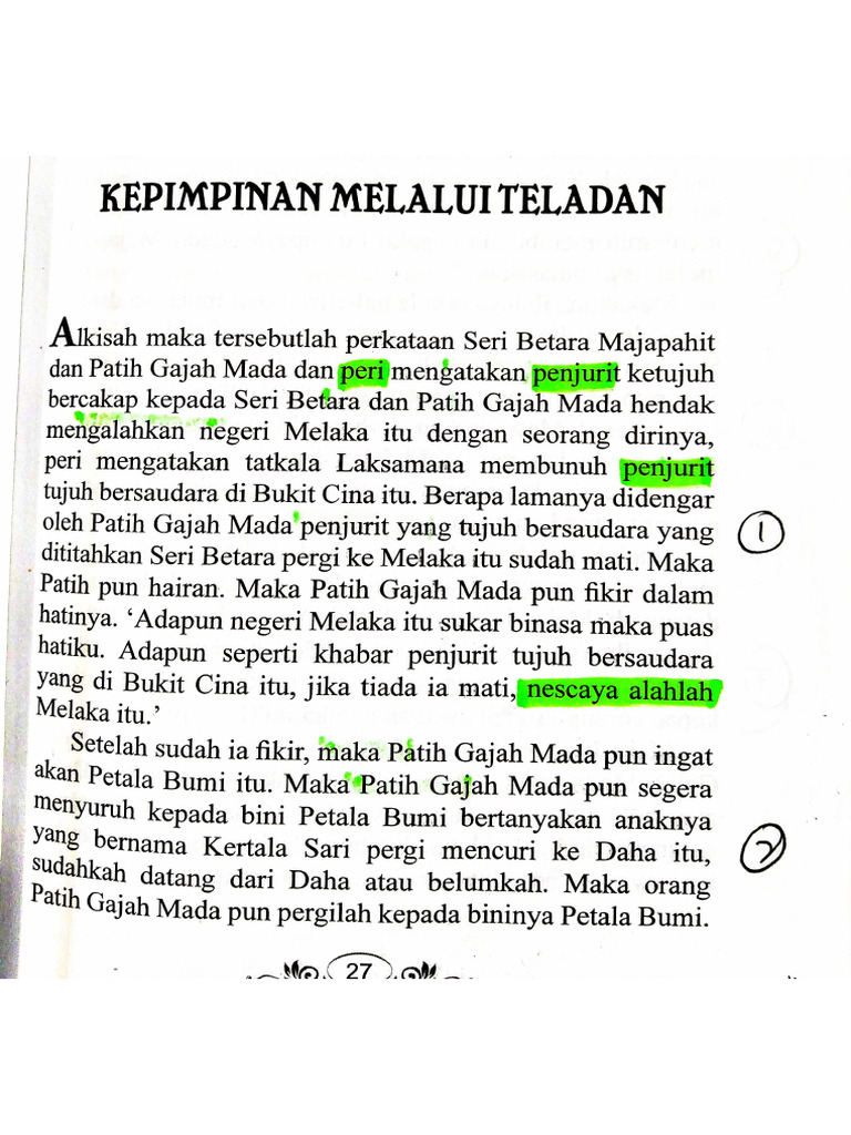 Kepimpinan melalui teladan part 1 | PDF