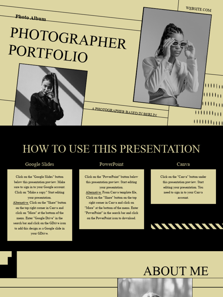 Berlin Photographer Portfolio | PDF | Software