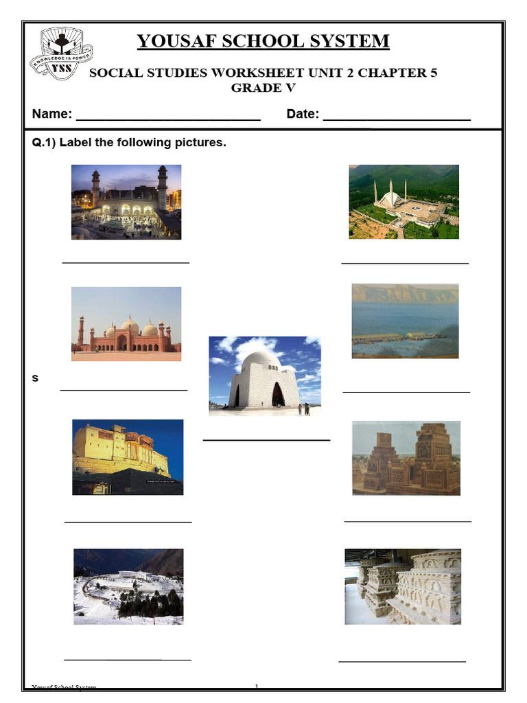Grade 5 Social Studies Unit 2 Worksheet | PDF | Science & Mathematics