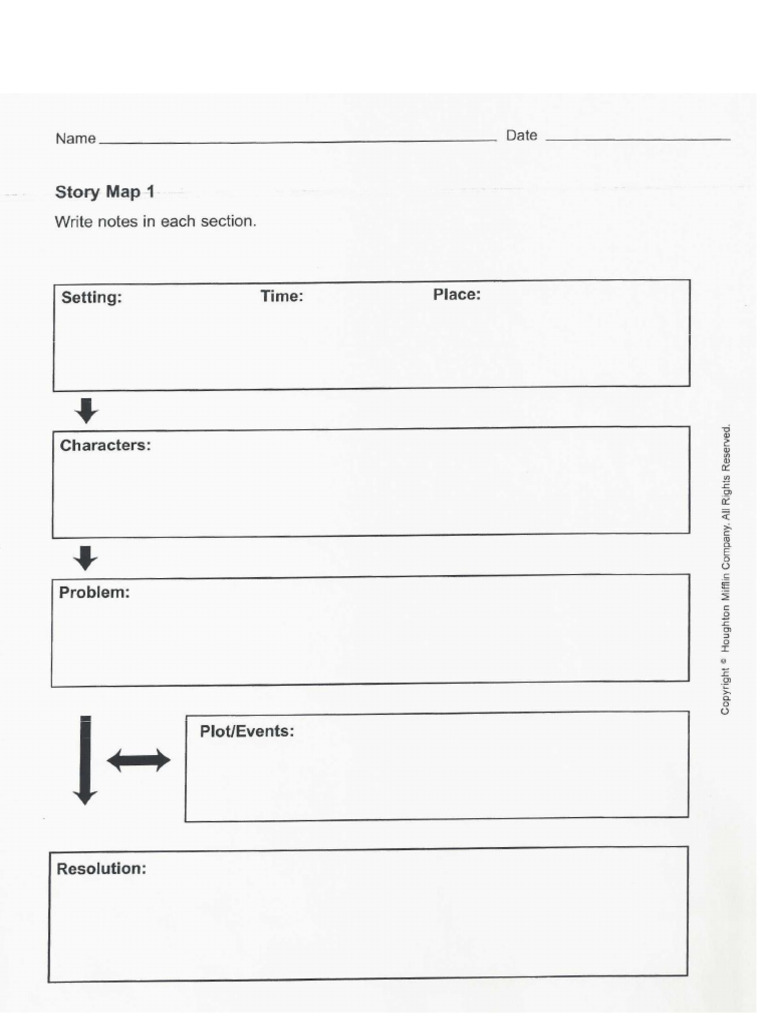 Fiction Book Report Template | PDF
