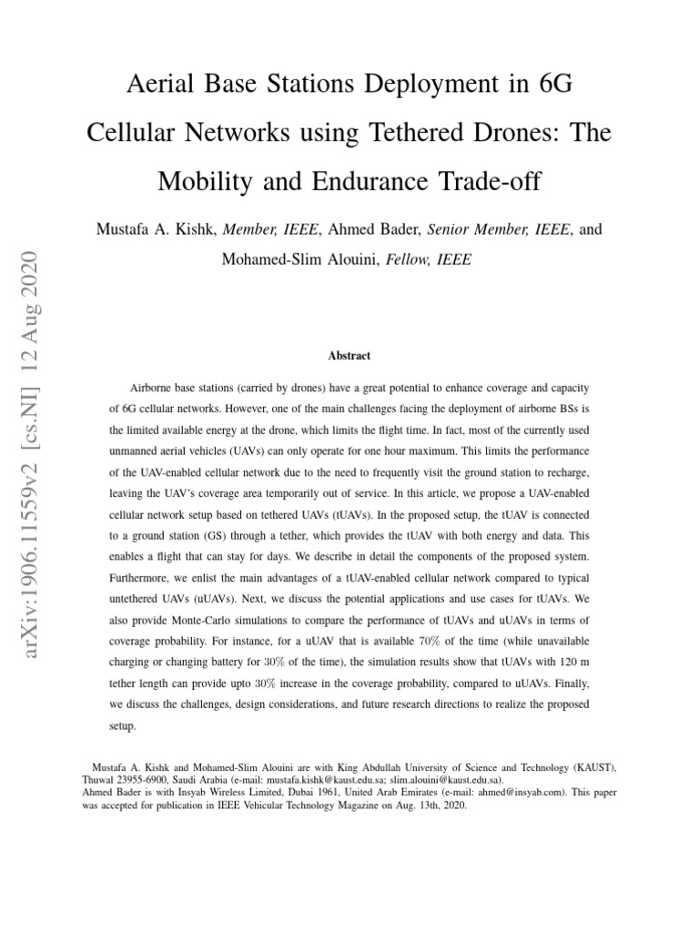 Aerial Base Stations Deployment in 6G-kishk_20 | PDF | Unmanned Aerial ...