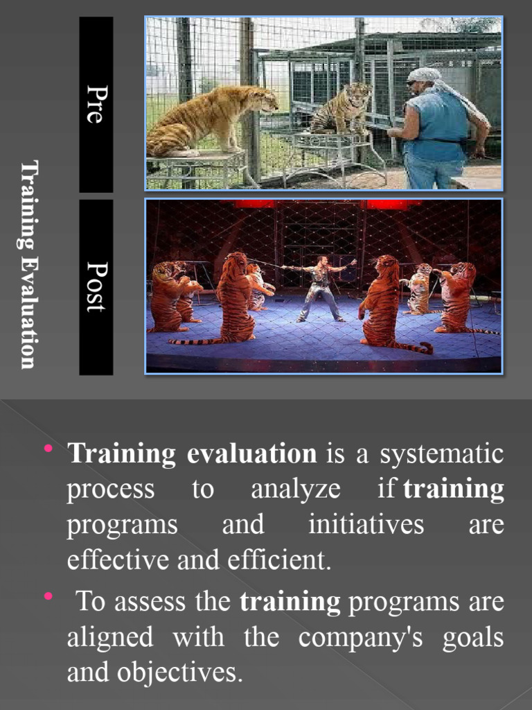 Training Evaluation for Effectiveness | PDF | Evaluation | Learning