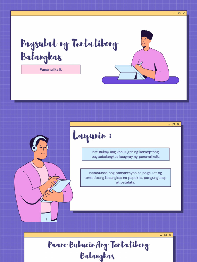 2 Pagsulat NG Tentatibong Balangkas | PDF 2 Pagsulat NG Tentatibong Balangkas | PDF