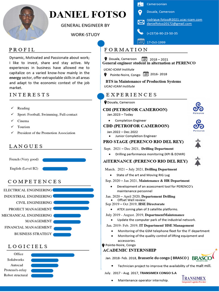Career Progression at Petrofor Cameroon | PDF | Engineering | Business