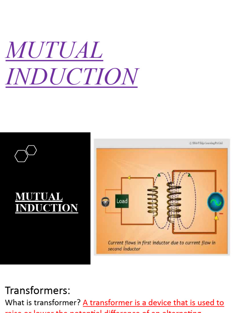 Mutual Induction | PDF