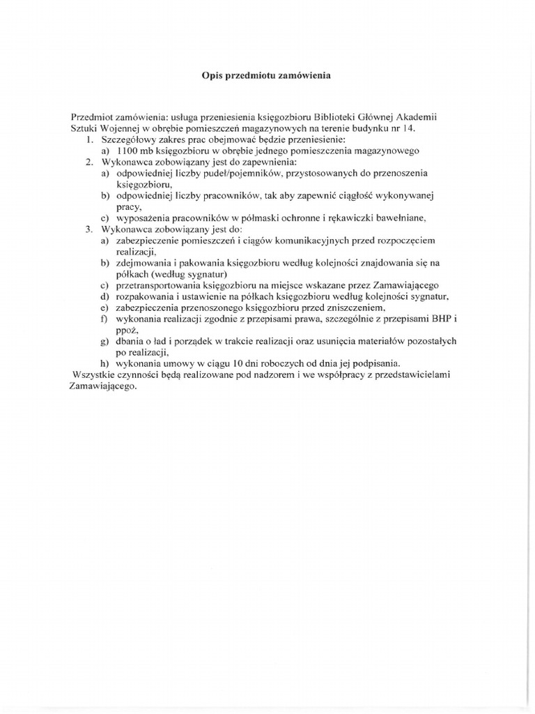 Opis Przedmiotu - Word | PDF