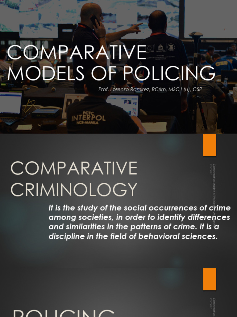 Comparative Models of Policing | Download Free PDF | Transnational ...