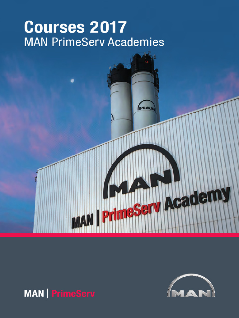 Courses 2017: Man Primeserv Academies | PDF | Engines | Diesel Engine
