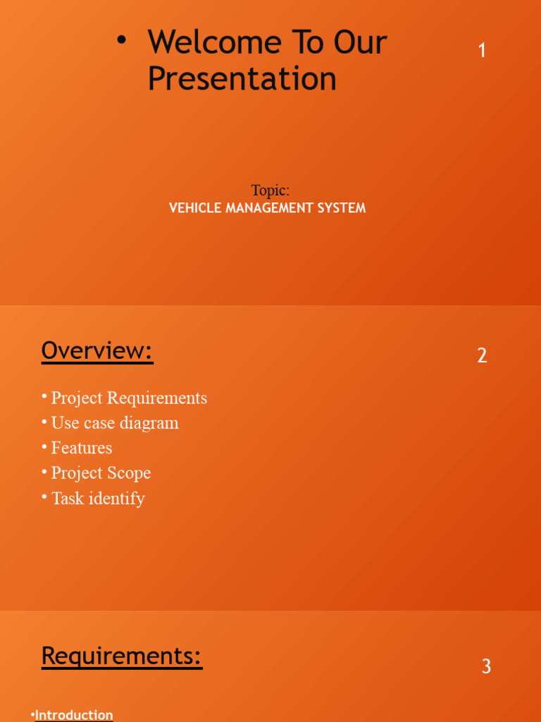 Vehicle-Management-System 9233847 Powerpoint | PDF | Microsoft Access ...