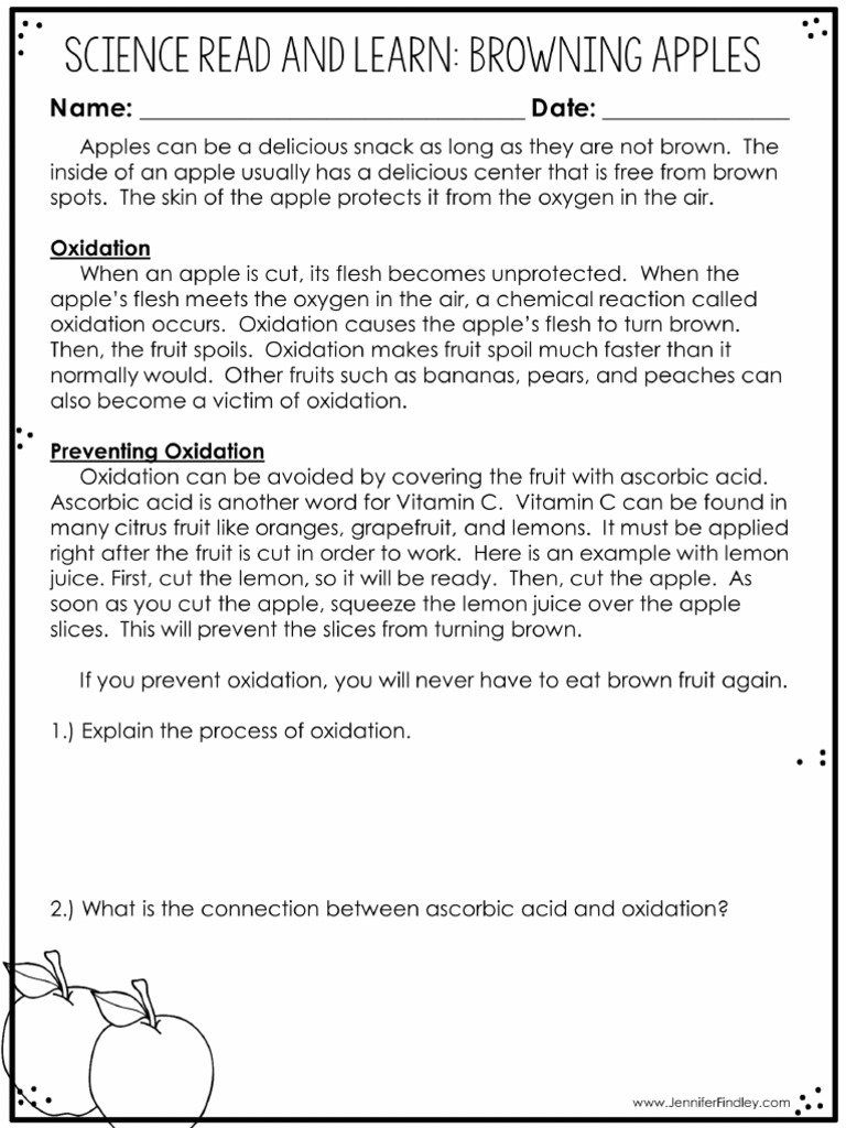 Apple-Oxidation-Experiment | PDF