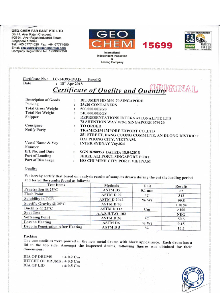 GEO Chem: GF NA | PDF