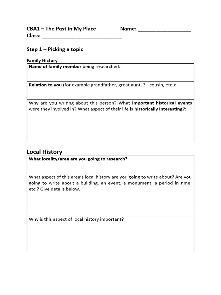 CBA1 - Student Log | PDF