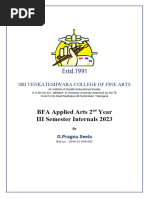 Class 11 Fine Arts Chapter 4 Notes | PDF