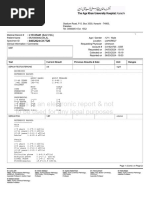 Lal Pathlabs Report | PDF | Medical Specialties | Blood