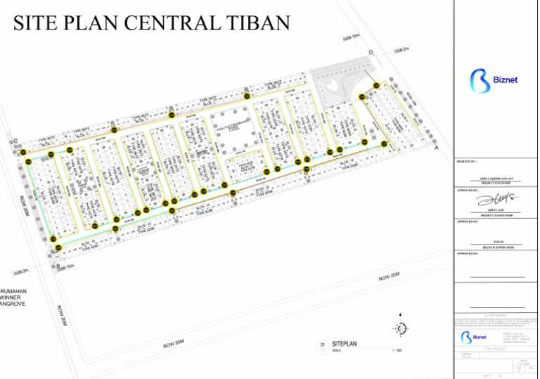Site Plan FTTH CRT | PDF