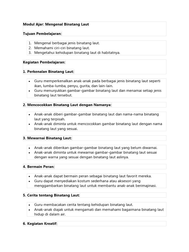 Referensi Modul Ajar | PDF | Seni & Disiplin Bahasa