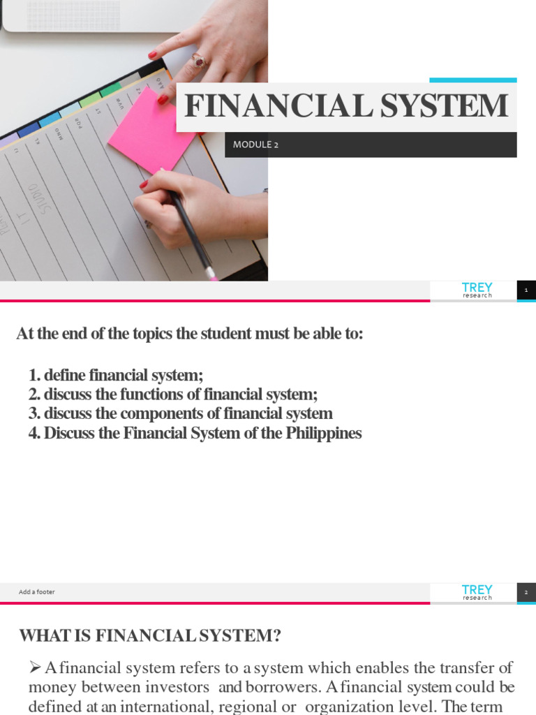 Financial System Overview & Elements | PDF | Financial Markets | Securities (Finance)