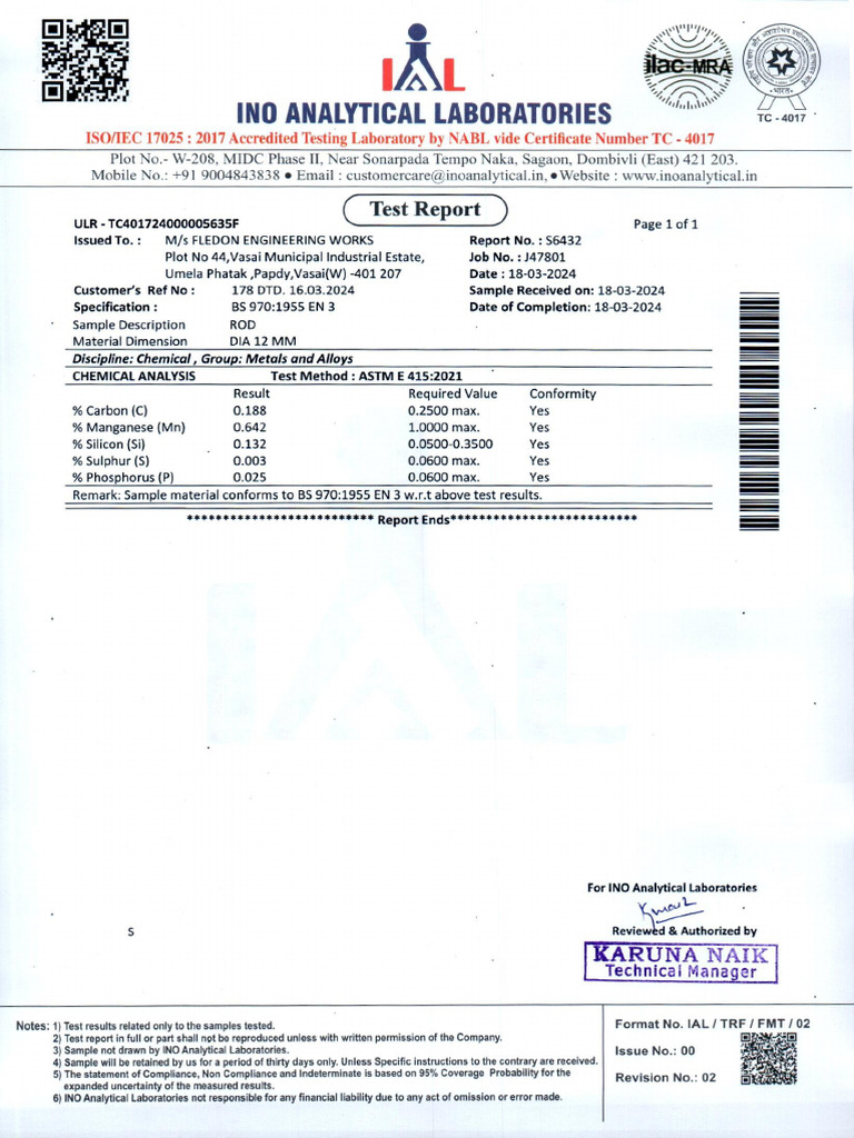 TP MTC For 12MM En3 | PDF