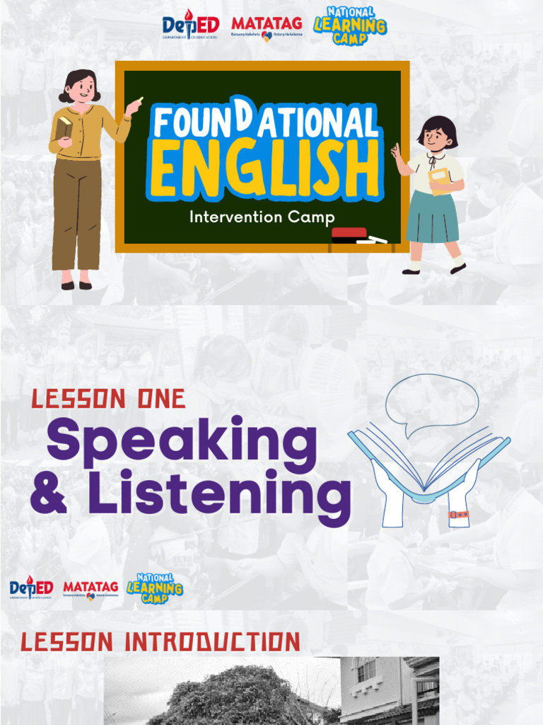 Day 1 - Intervention English NLC | PDF | Word | Verb