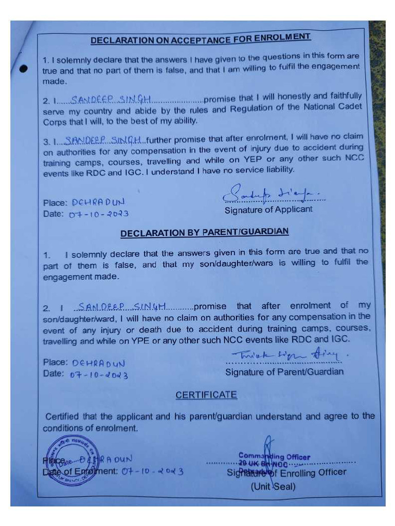 NCC 2 IN 1 PDF | PDF