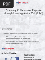 Session 4 - Collaborative Expertise NLC Final | PDF | Teachers | Learning