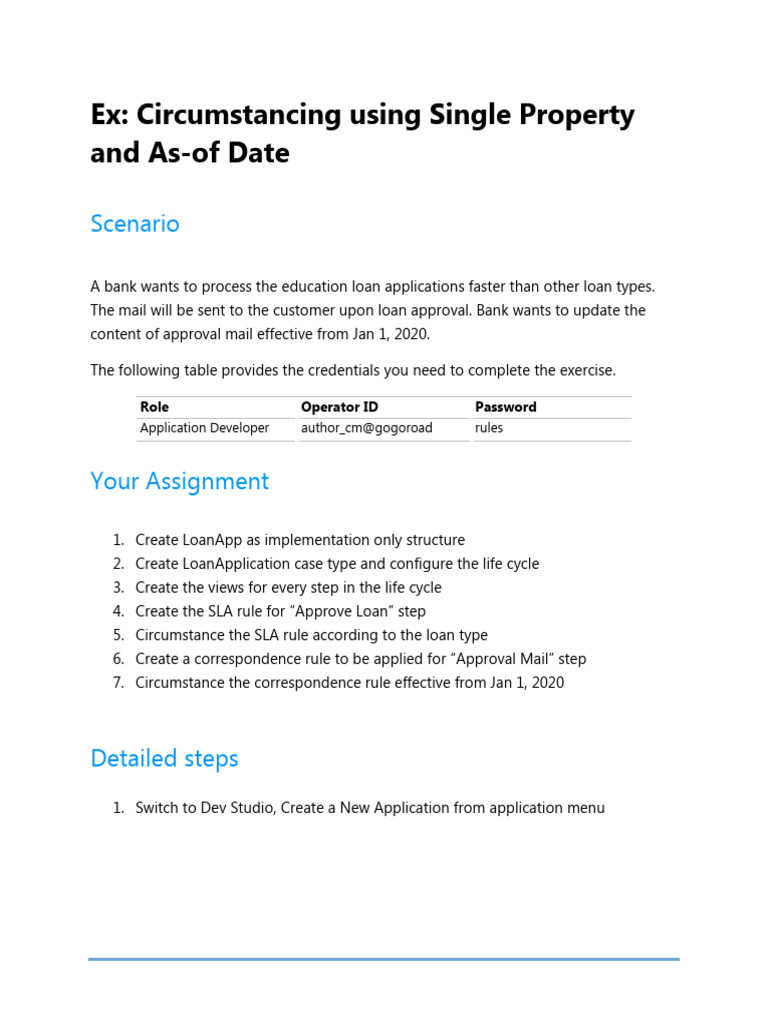 Circumstancing Using Single Property and As of Date | PDF | Application ... Circumstancing Using Single Property and As of Date | PDF | Application ...